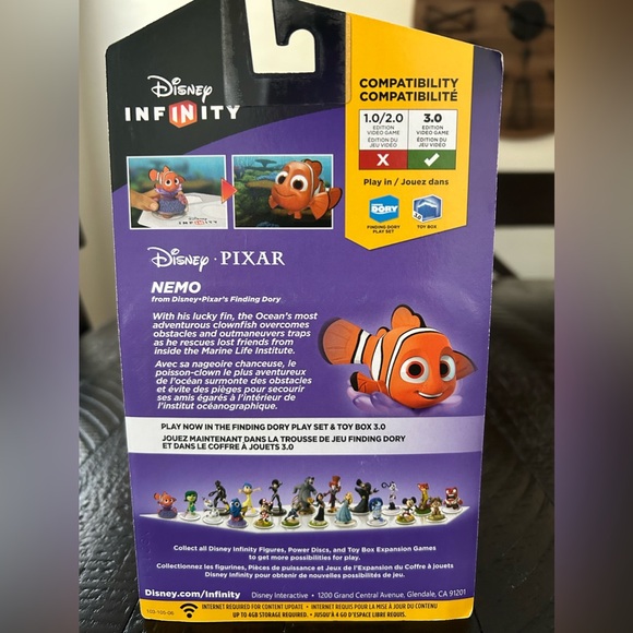 Disney | Video Games & Consoles | Disney Infinity Finding Nemo Figure ...